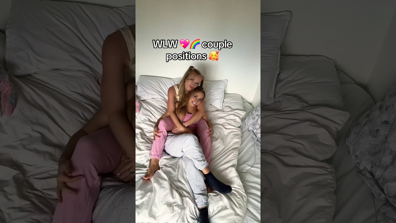 COUPLE positions for GIRLS 💖🌈 @gracexgoodman #lgbt #couple #couplegoals