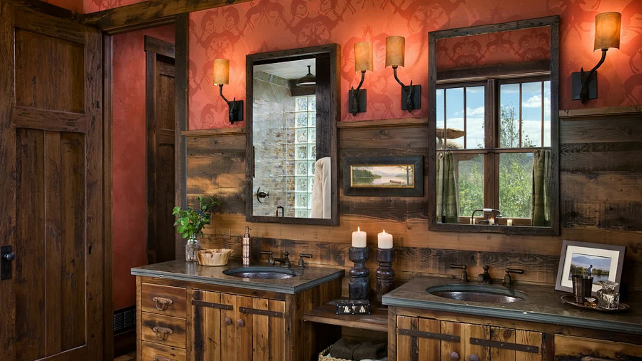 ★ TOP 40 ★ Rustic Bathroom Tile Design Ideas