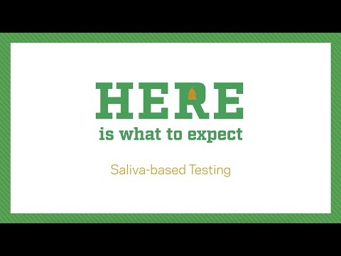 HERE is what to expect: Saliva-based testing