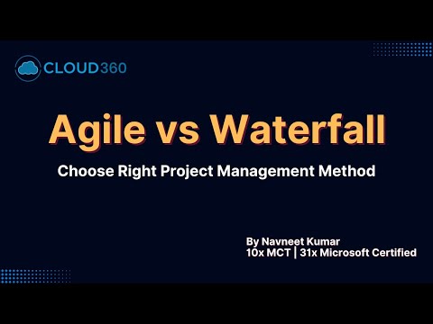 Agile vs Waterfall for DevOps Projects | AZ-400 Exam Guide