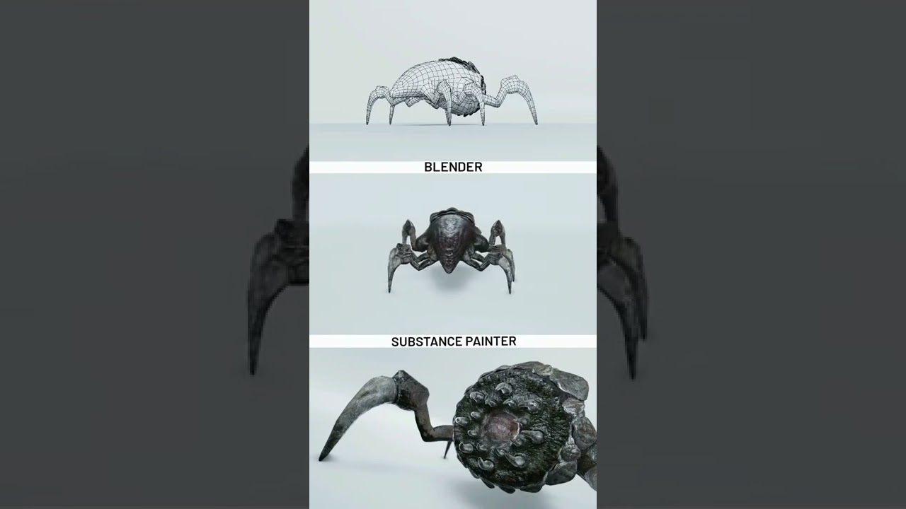 Monster bug 3d-model #shorts