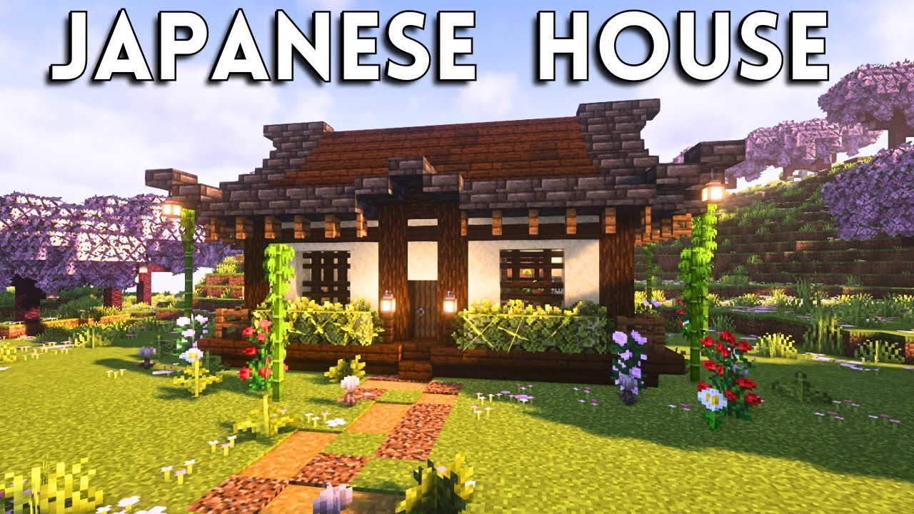 Build a Japanese Starter House in Minecraft! - Minecraft Builders