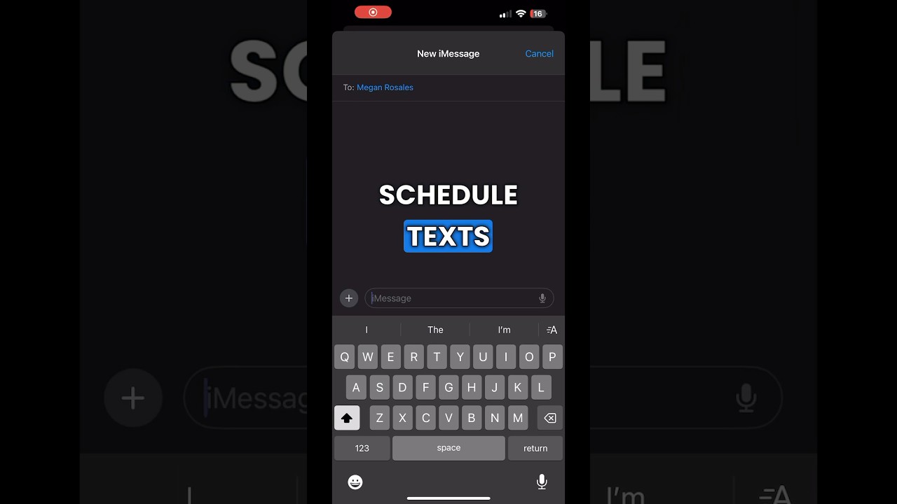 How to Schedule Texts on iPhone | iOS 18