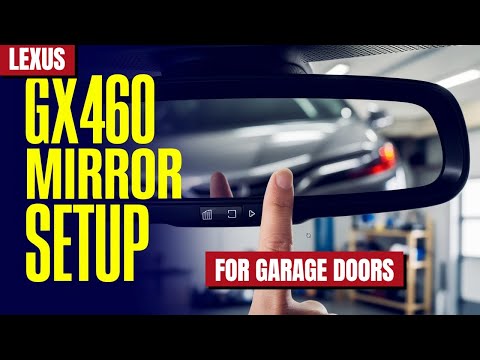 Programming Your Lexus GX460 Garage Door Opener (DIY)