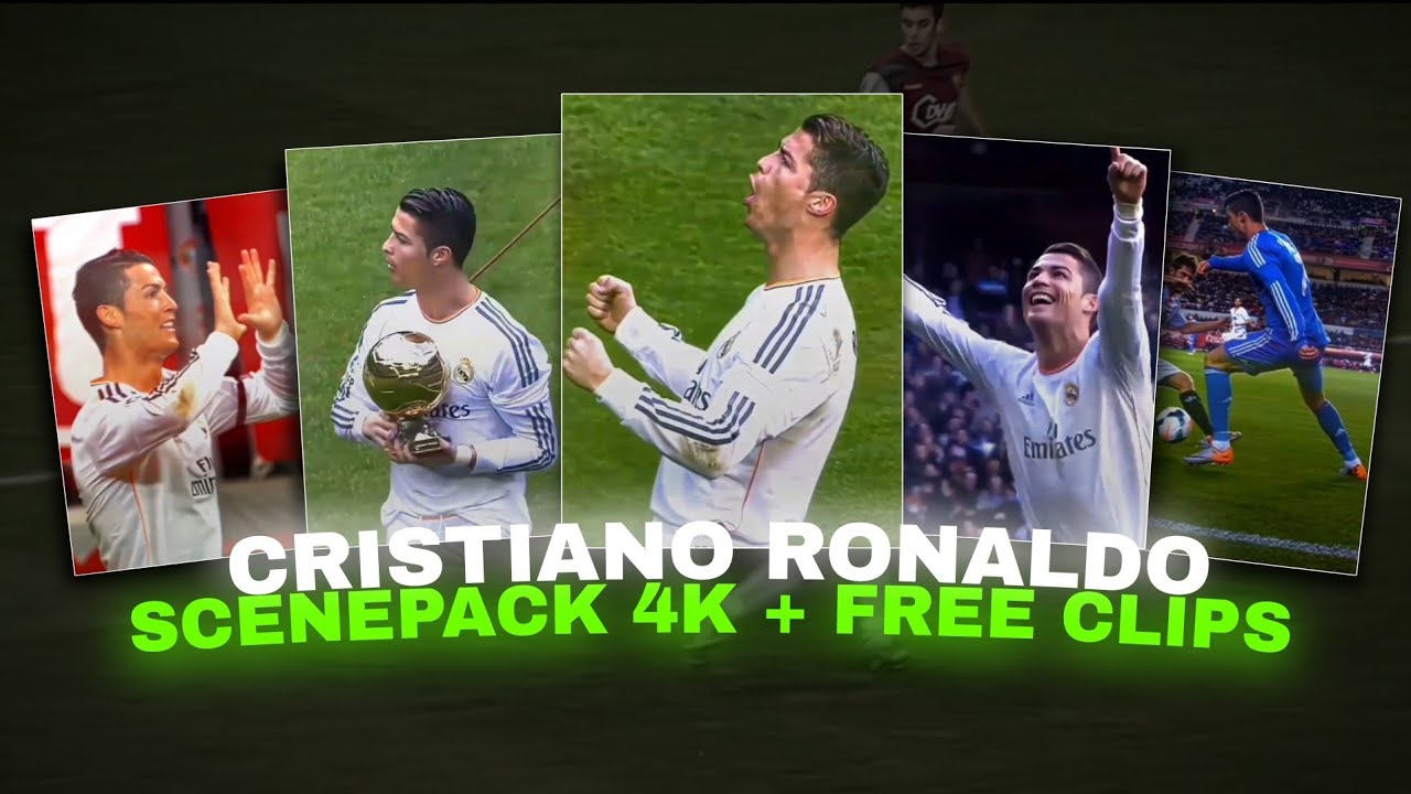 Cristiano Ronaldo Jr 4K Scenepack | FREE Dual CC Clips (No Watermark + TOPAZ)