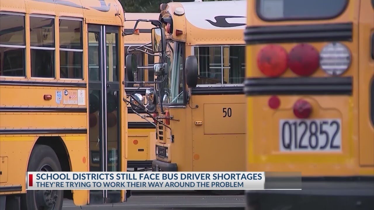 Central Ohio schools continue facing bus driver shortage