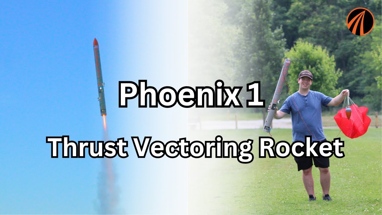 How I Built a Thrust Vector Controlled Model Rocket | Phoenix 1