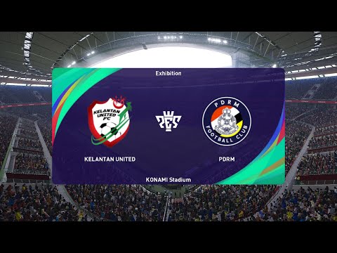 Kelantan Darul Naim vs PDRM FC (23/06/2024) Liga Super PES 2021