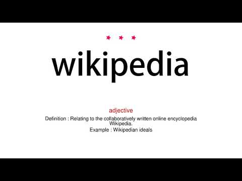 How to pronounce wikipedia - Vocab Today