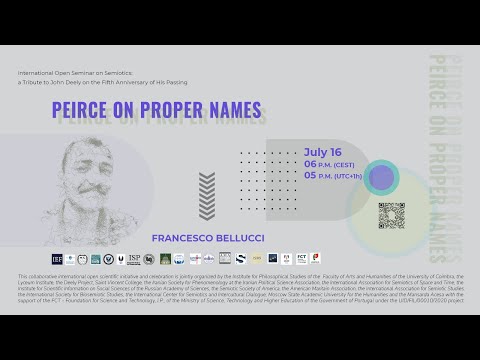 ⚘ Peirce on proper names ☀ Francesco Bellucci