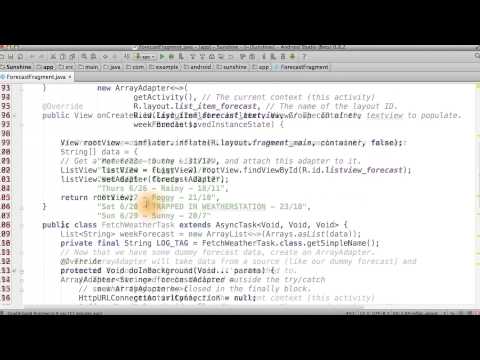 Learn Refresh Button Behavior Developing Android Apps - Mind Luster
