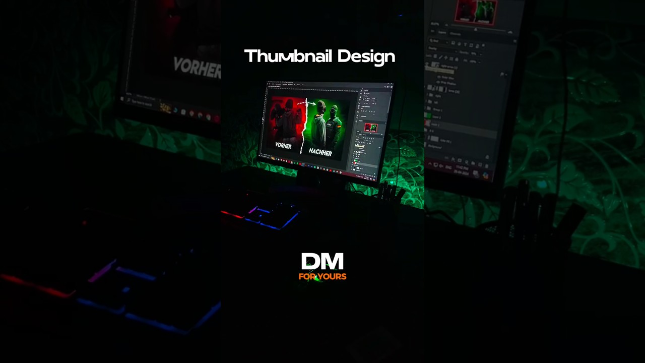 Day-12 {Thumbnail Design $eries} #designer #clienta #freelance #gfx #vfx #artwork #shorts