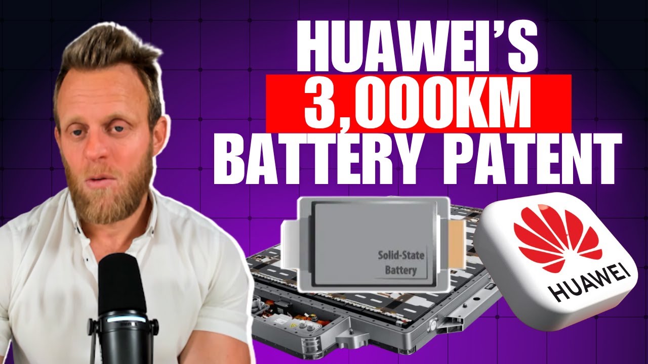 5‑Minute Charge, 1,864 mi Range: Huawei’s Battery Patent Shocks Industry