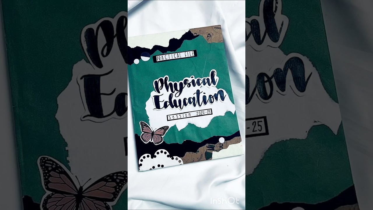 💞 Beautiful physical education front page ideas for project file