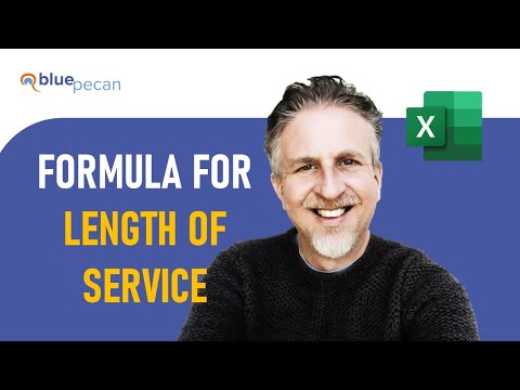 Formula for Calculating Length of Service in Microsoft Excel