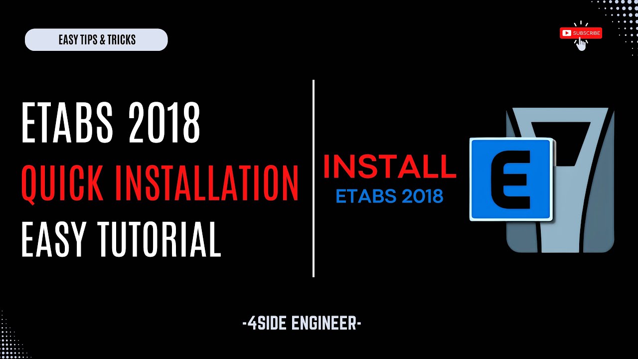 How to Install ETABS 2018 | Step-by-Step Installation Guide (Easy & Fast)