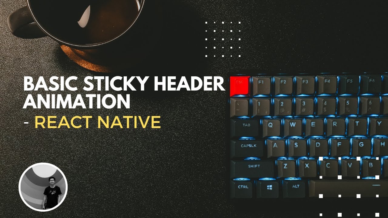 Basic sticky header animation in React Native