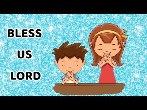 Kids Video - Bless us Lord| English Prayer For Kids