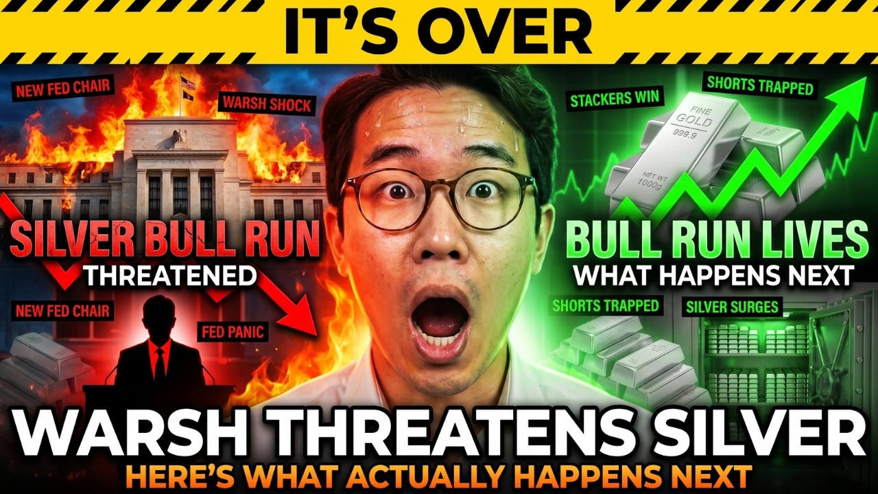 WARSH SHOCK: The New Fed Chair Just Threatened Silver's Bull Run — Here's What Actually Happens Next