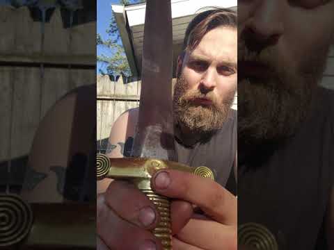 French 1816 Foot Artillery Sword