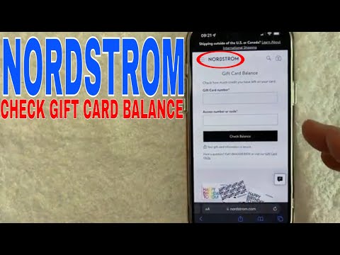 ✅ How To Check Nordstrom Gift Card Balance 🔴
