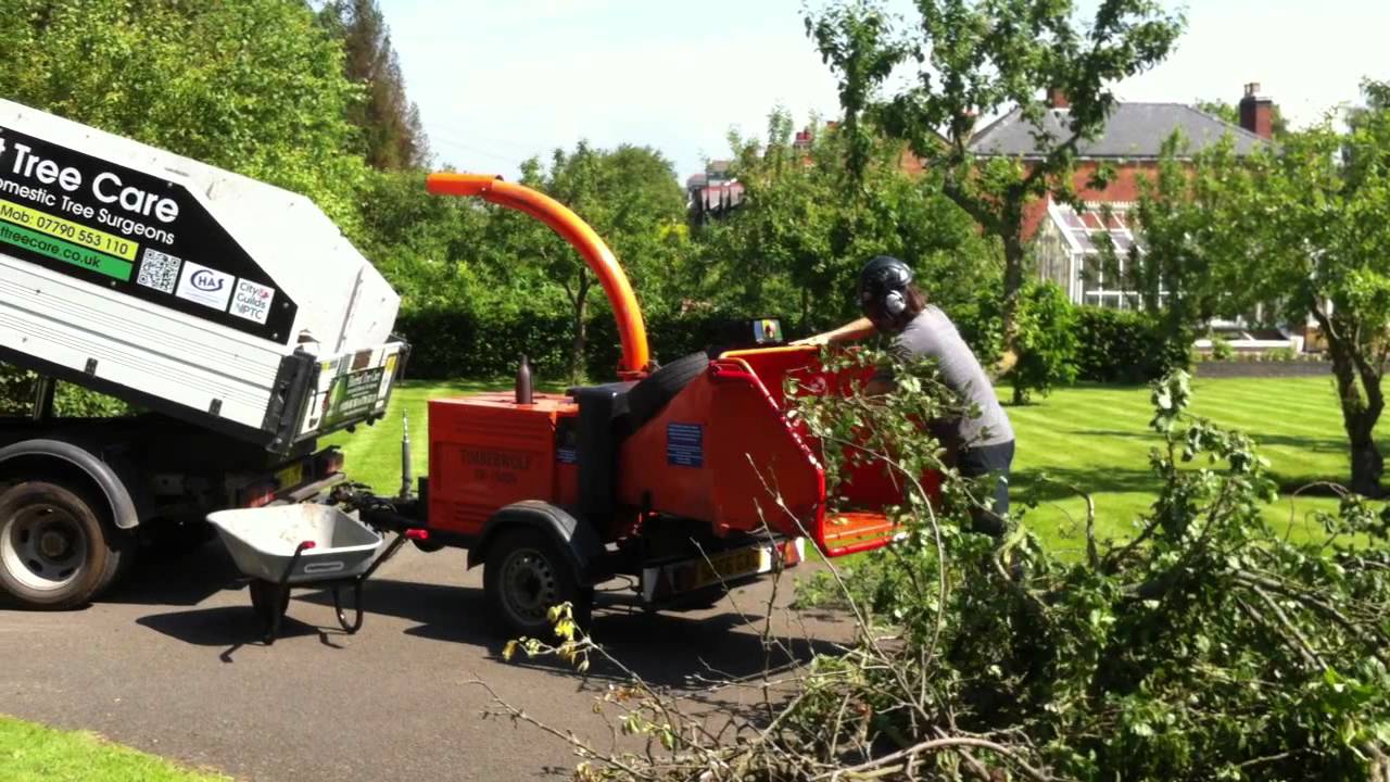 Element Tree care - Using a Timberwolf Chipper