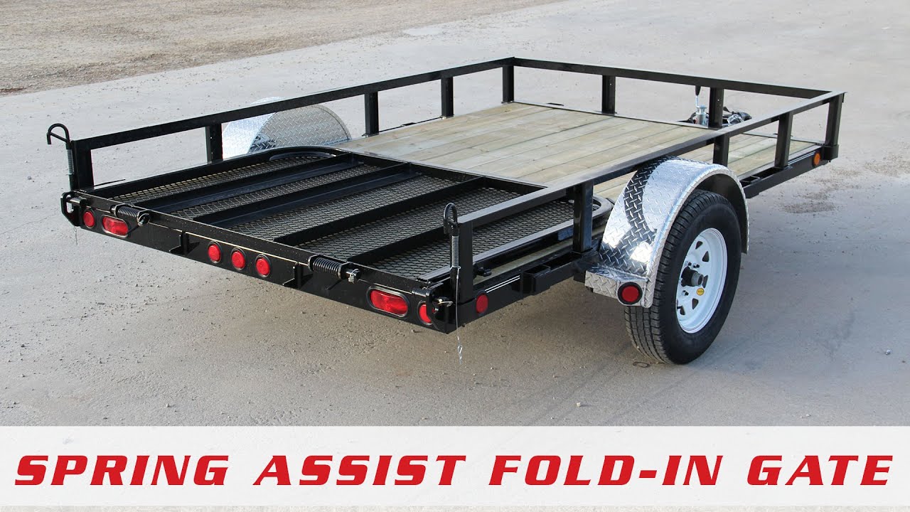 Fold in Gate - PJ Trailers