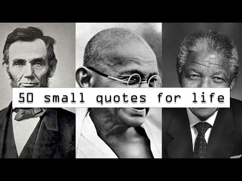 50 small quotes for life #quotes