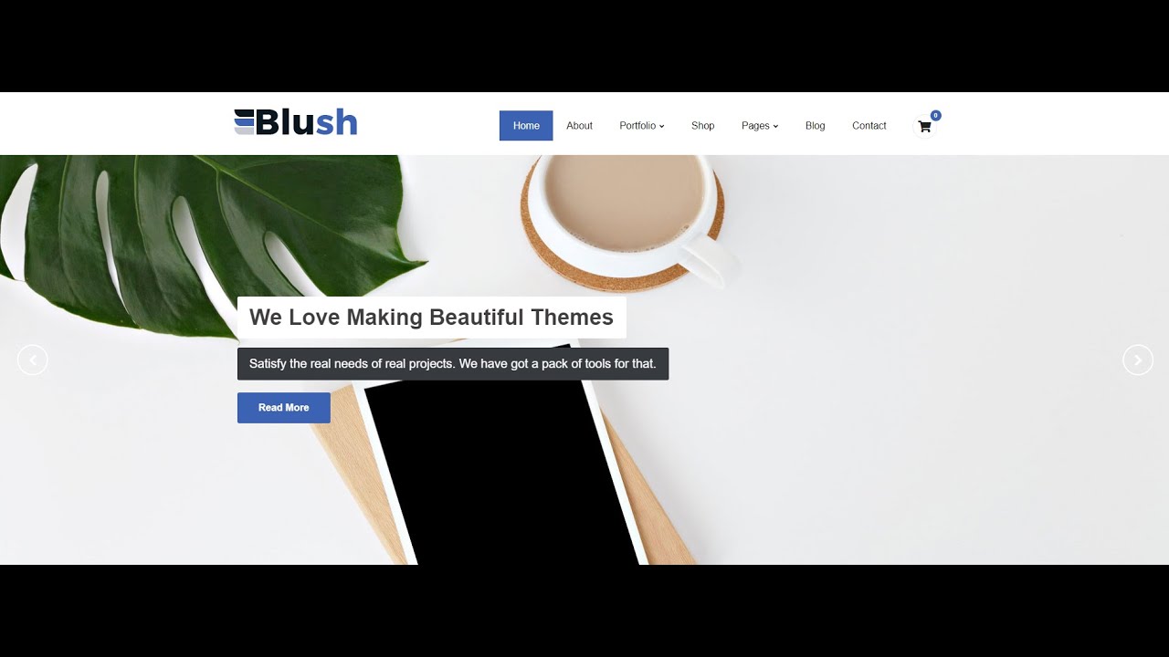 How To Setup Blush  Free WordPress Theme