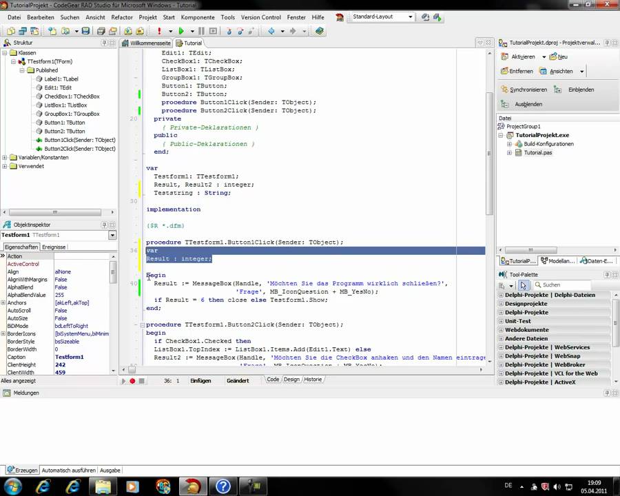 [Sound Tutorial] Delphi HowTo Declare Variables And Constants