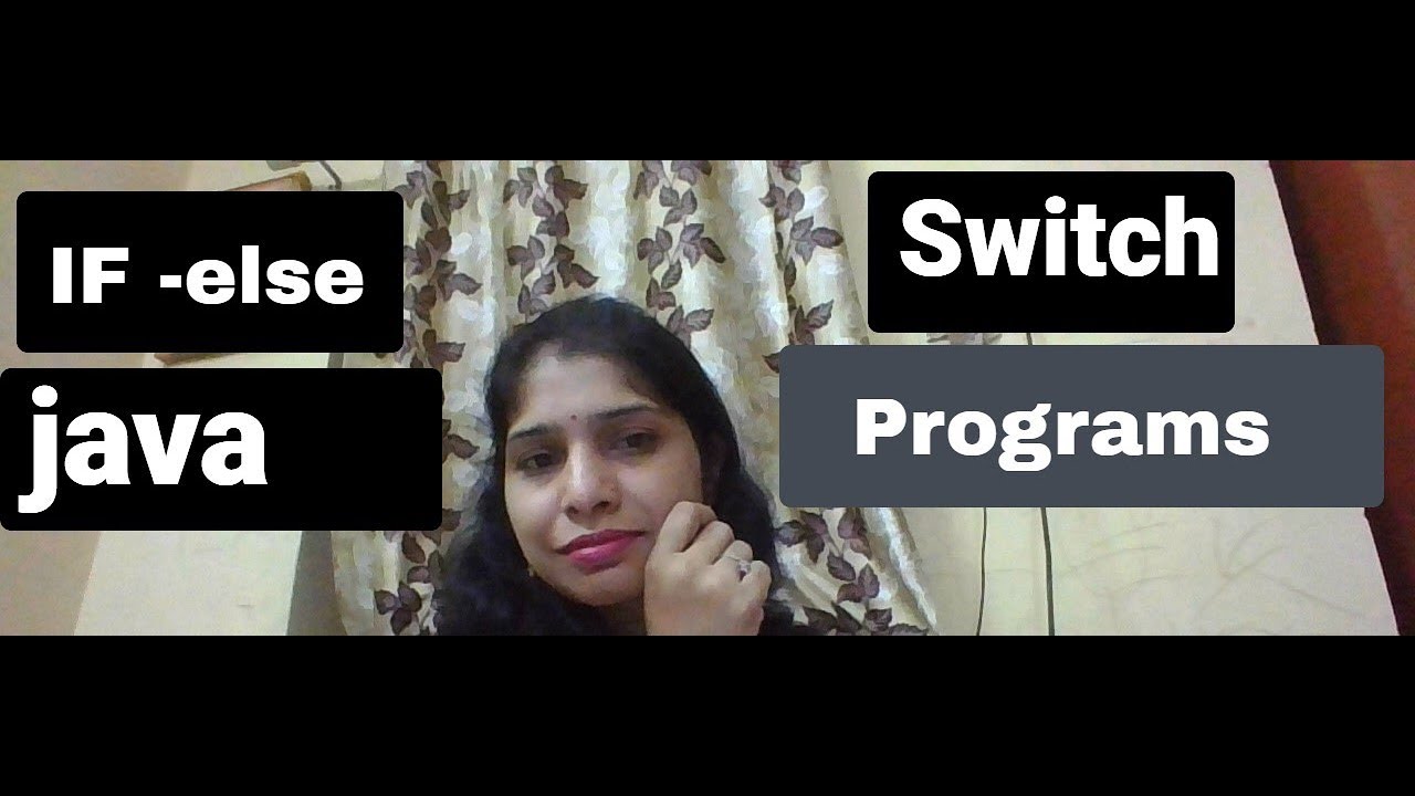 Java Programs based on if-else and Switch statement // programs on decision making and branching