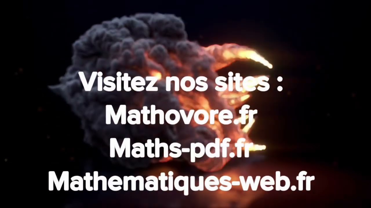 Maths avec cours et exercices corrigés.