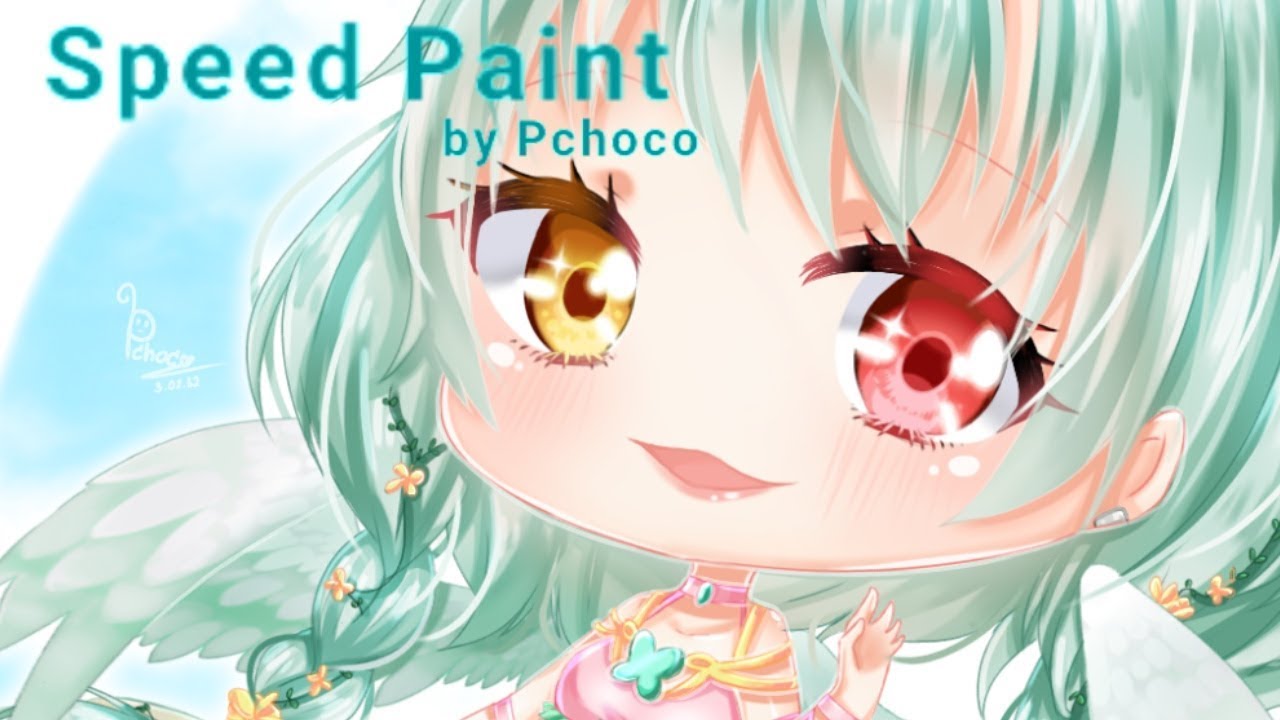 [Speed paint Ibispaint x] Commission#7