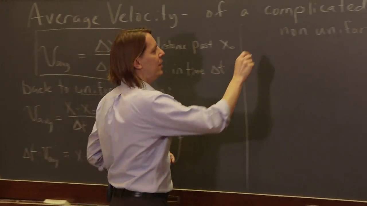 OpenStax AP Physics Chapter 2.3: Average Velocity