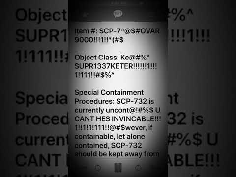 Scp 732 The Fan-Fic Plague