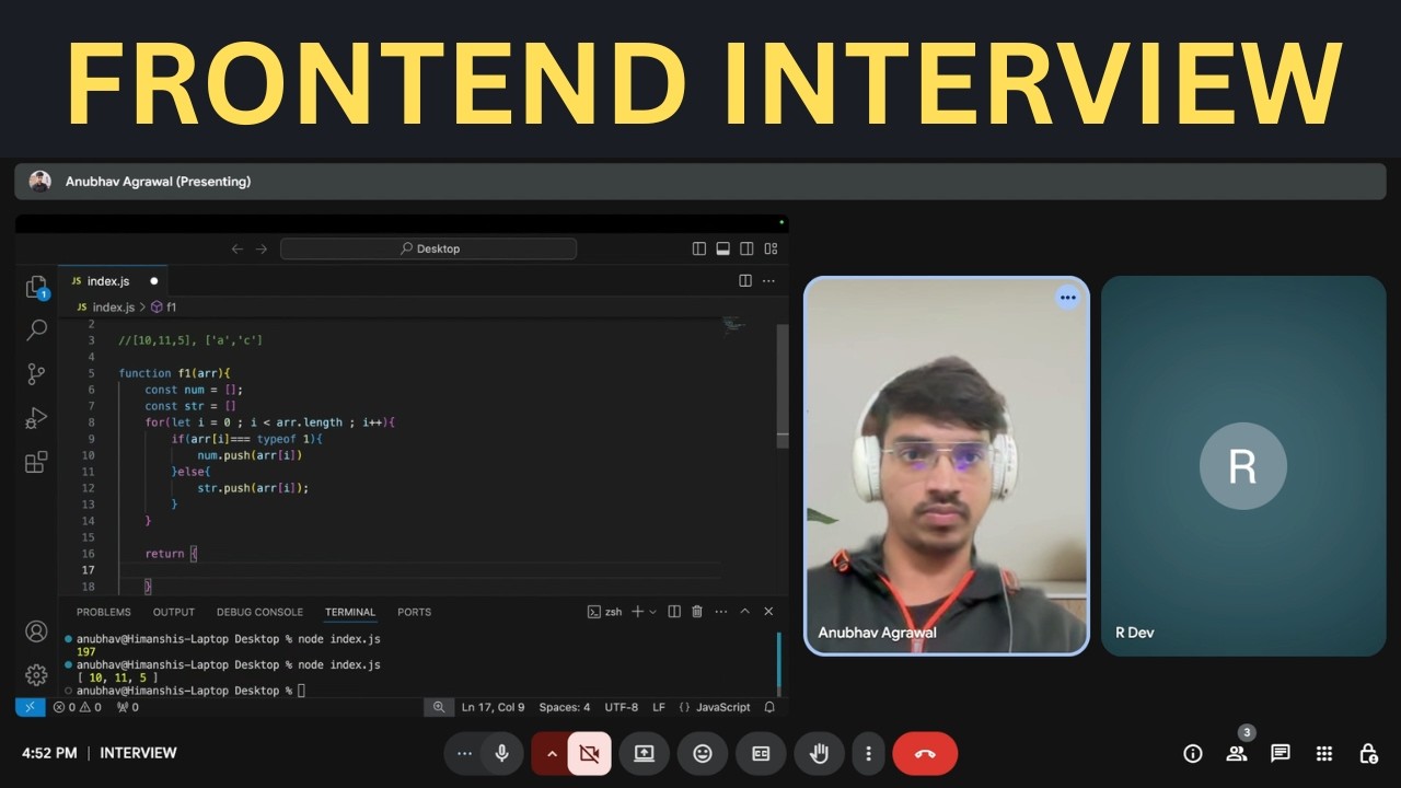 𝐅𝐑𝐄𝐒𝐇𝐄𝐑'𝐒 𝐅𝐫𝐨𝐧𝐭𝐞𝐧𝐝 𝐃𝐞𝐯𝐞𝐥𝐨𝐩𝐞𝐫 𝐈𝐧𝐭𝐞𝐫𝐯𝐢𝐞𝐰 𝐍𝐨 - 𝟕𝟖 | 𝐉𝐚𝐯𝐚𝐬𝐜𝐫𝐢𝐩𝐭, 𝐑𝐞𝐚𝐜𝐭𝐉𝐒, 𝐇𝐓𝐌𝐋 𝐚𝐧𝐝 𝐂𝐒𝐒