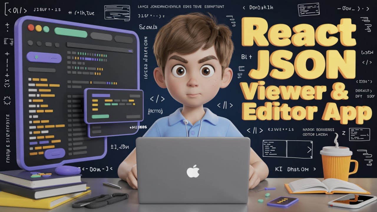 Build a React.js JSON Viewer & Editor App to Render JSON Using react-json-view Library in Browser