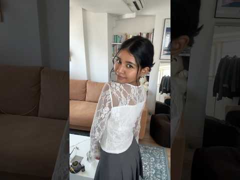 Trying a Japanese-Style Lace Outfit #ootd