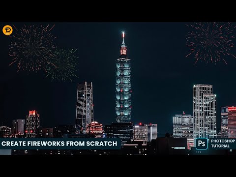 How To Create Fireworks From Scratch In Photoshop