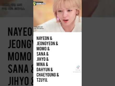 Guide to learn TWICE’s names