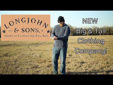 Longjohn & Sons Review - A new Big & Tall Clothing Company!