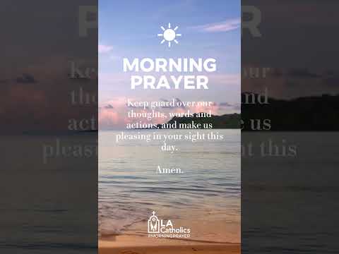 August 2nd Morning Prayer #shorts