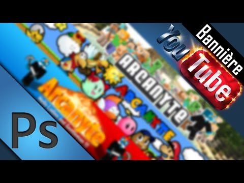 [Tuto] Comment faire une bannière YouTube gaming pour sa chaîne | FR HD 1080p ! [v2.0]