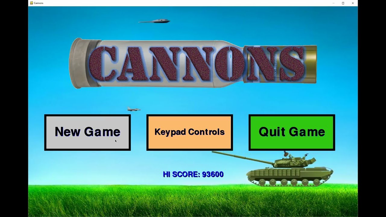 Cannons Python Game