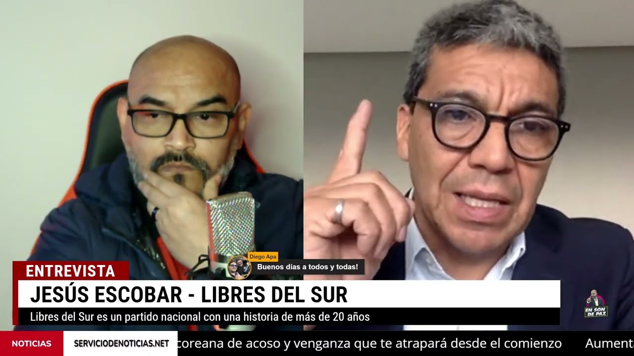 Jesus Escobar: “Espero y promuevo que la ciudadanía no le permita ...