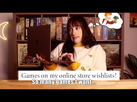 What's on my online board game store wishlists? | Board Game Wishlist