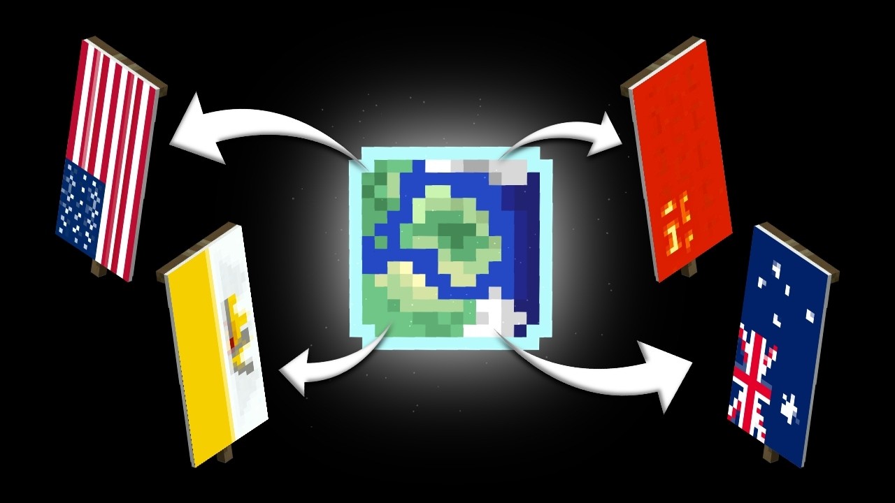 Countries Explained in Minecraft