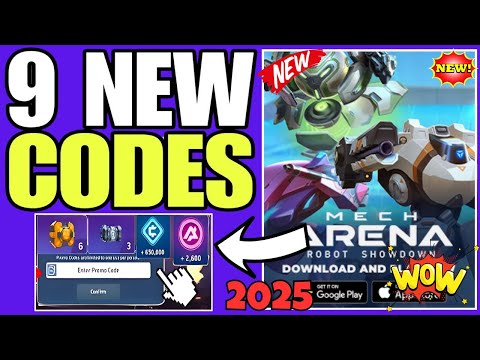 🚨JUNNE🆕CODES‼️MECH ARENA JUNE 2025 CODES || MECH ARENA PROMO CODES‼️GIFT CODES OF MECH ARENA