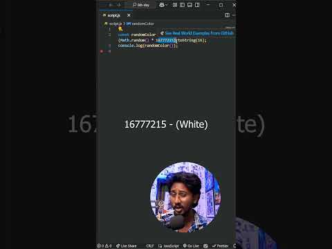 Random Color Generator in JavaScript! | #javascript #html #css