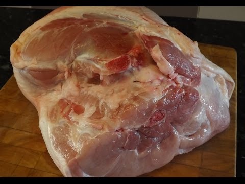 Pork Butchery,Boning And Rolling A Leg Of Pork. #SRP